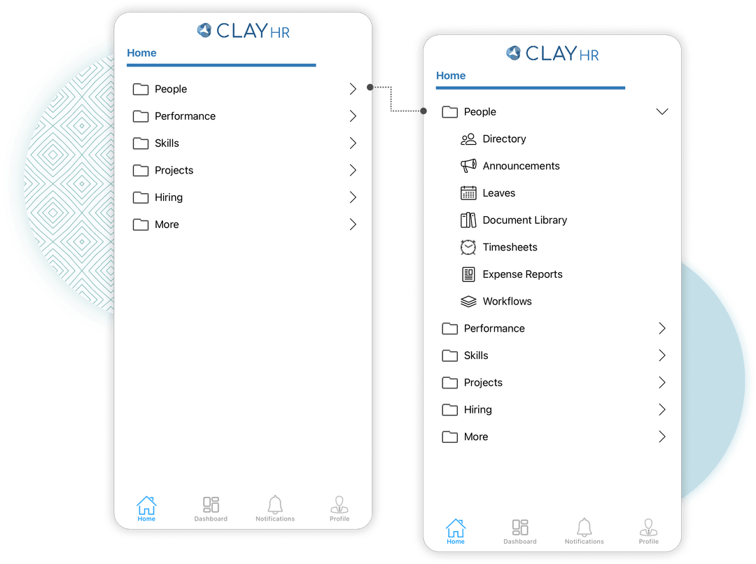 Mobile App | ClayHR